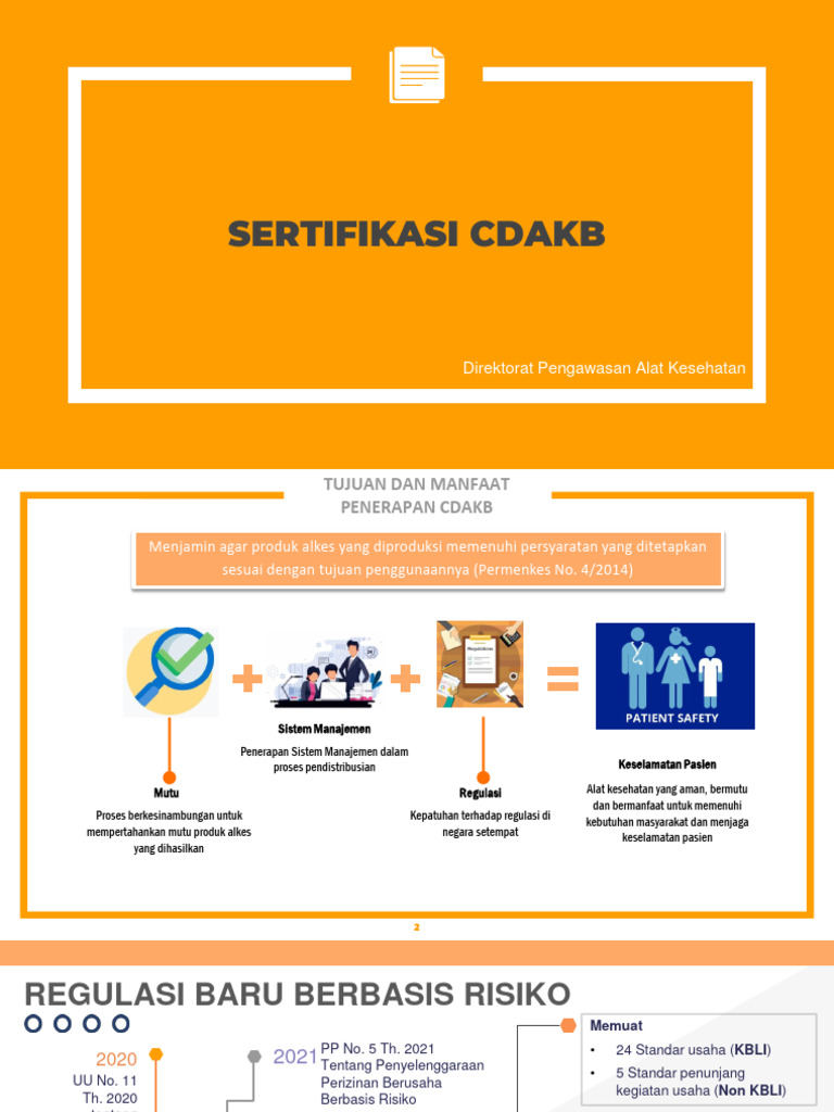 Paparan Sertifikasi CDAKB 2022 | PDF | Teknologi & Rekayasa
