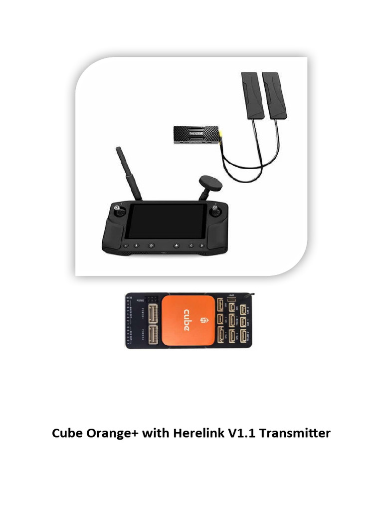 Communication BW Herelink and Cube Orange+ | PDF | System On A Chip | Software Defined Radio
