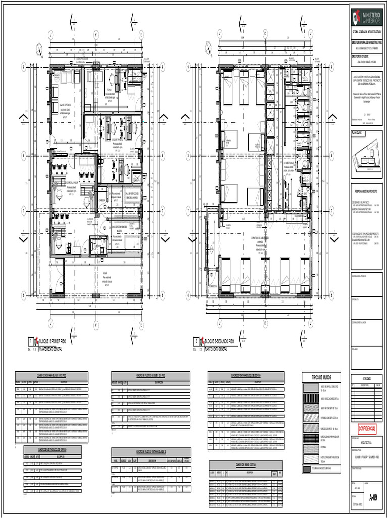 A-09 - Bloque b Primer y Segundo Piso | PDF