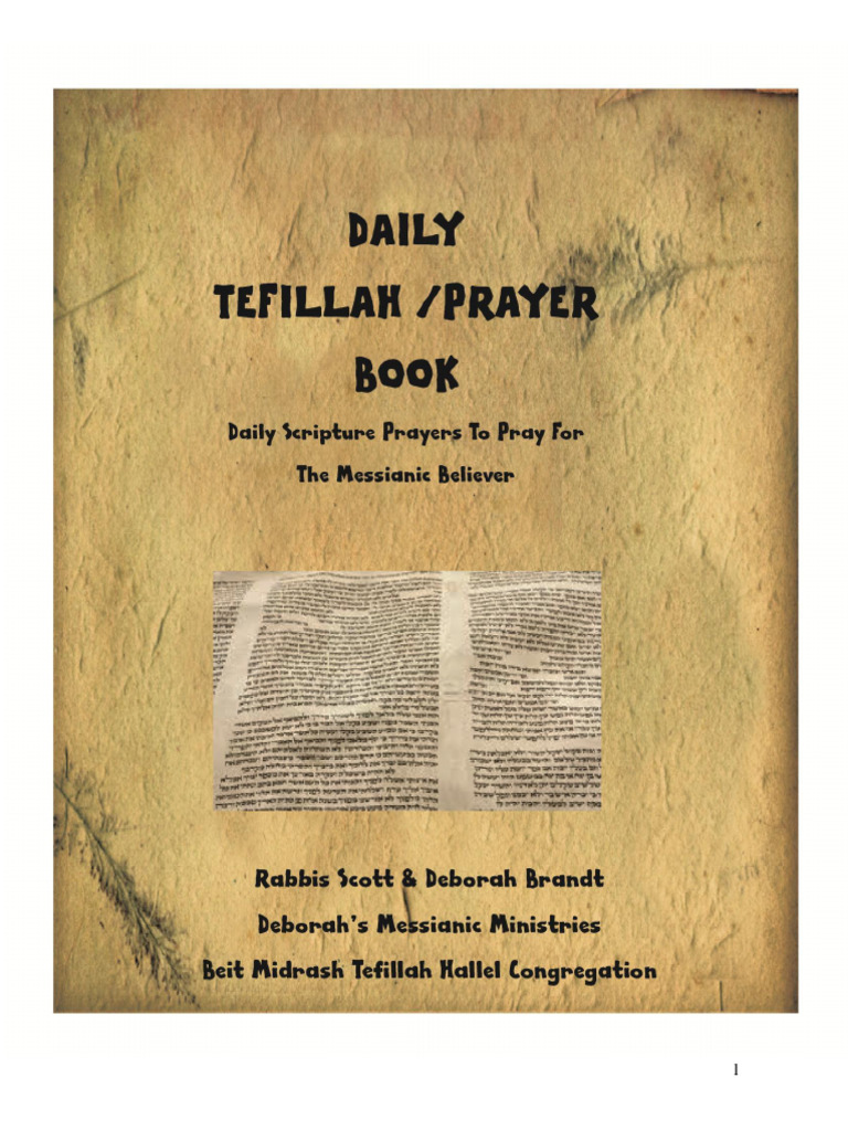Prayer Booklet | PDF | Jesus | Names Of God In Judaism