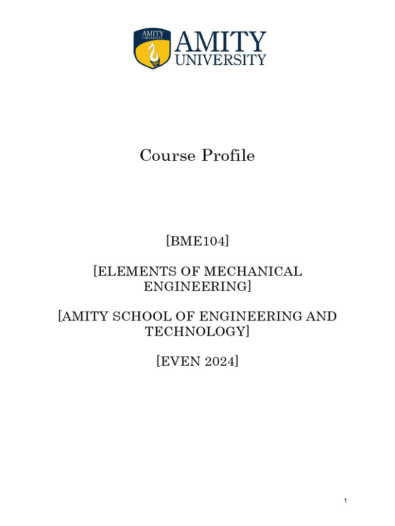 SessionPlans - 96ad4CSE EME Course Profile | PDF | Engineering | Learning
