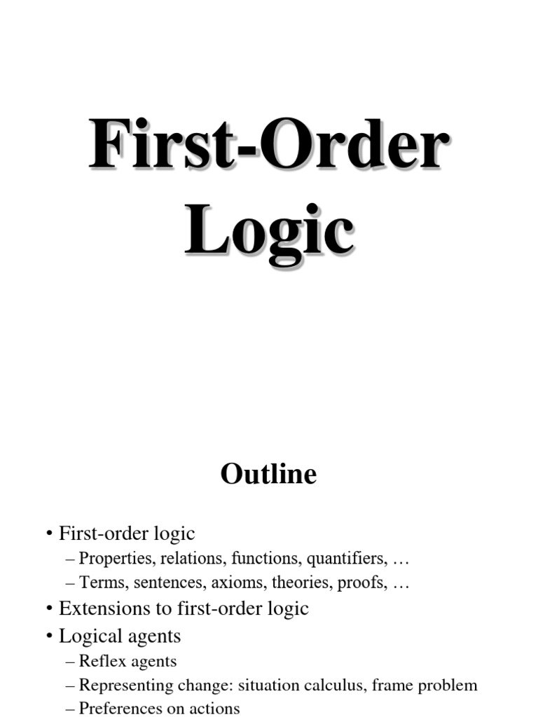 FOL6 | Download Free PDF | Interpretation (Logic) | First Order Logic