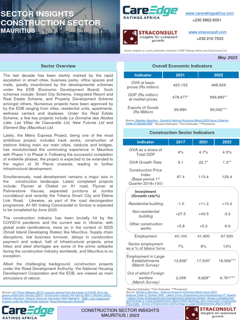 CARE Ratings Sector Report - X | PDF | Employment | Unemployment