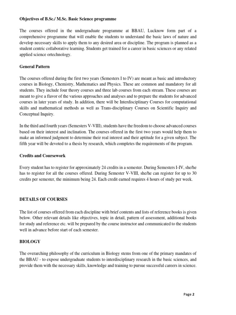 BSCMSC | PDF | Science | Interdisciplinarity