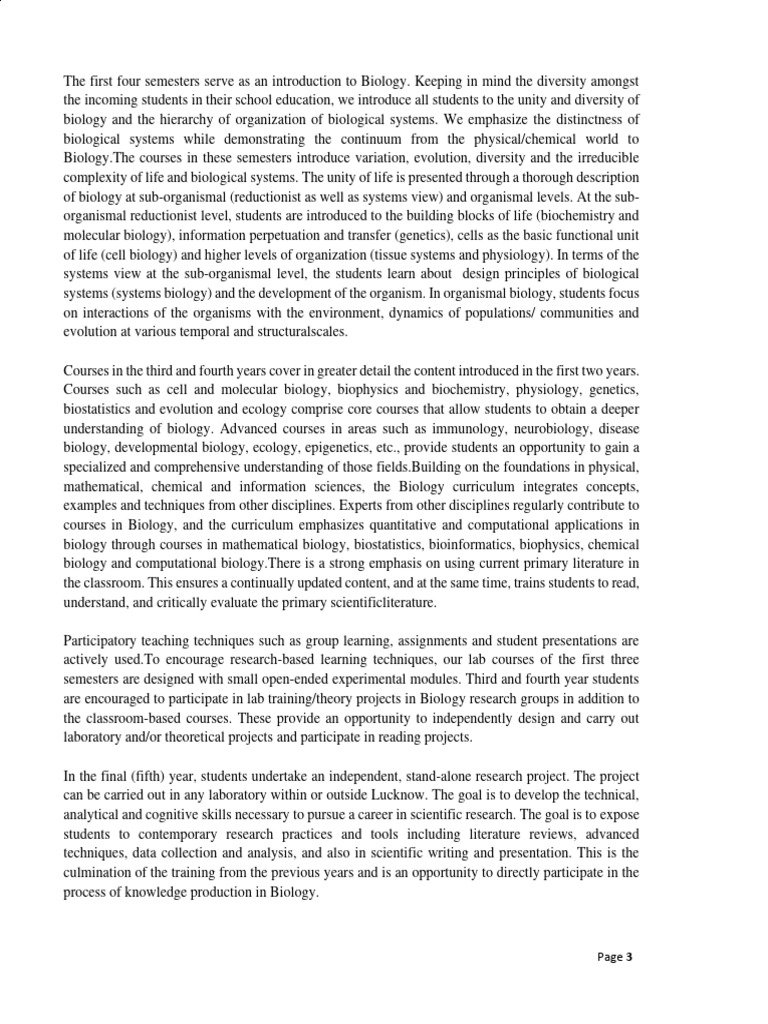 BSCMSC | PDF | Systems Biology | Biology