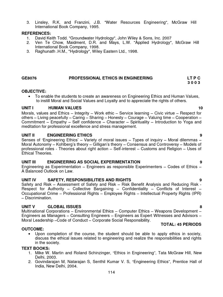 P ETHICS SYLLABUS | Download Free PDF | Structural Analysis | Mathematical Optimization
