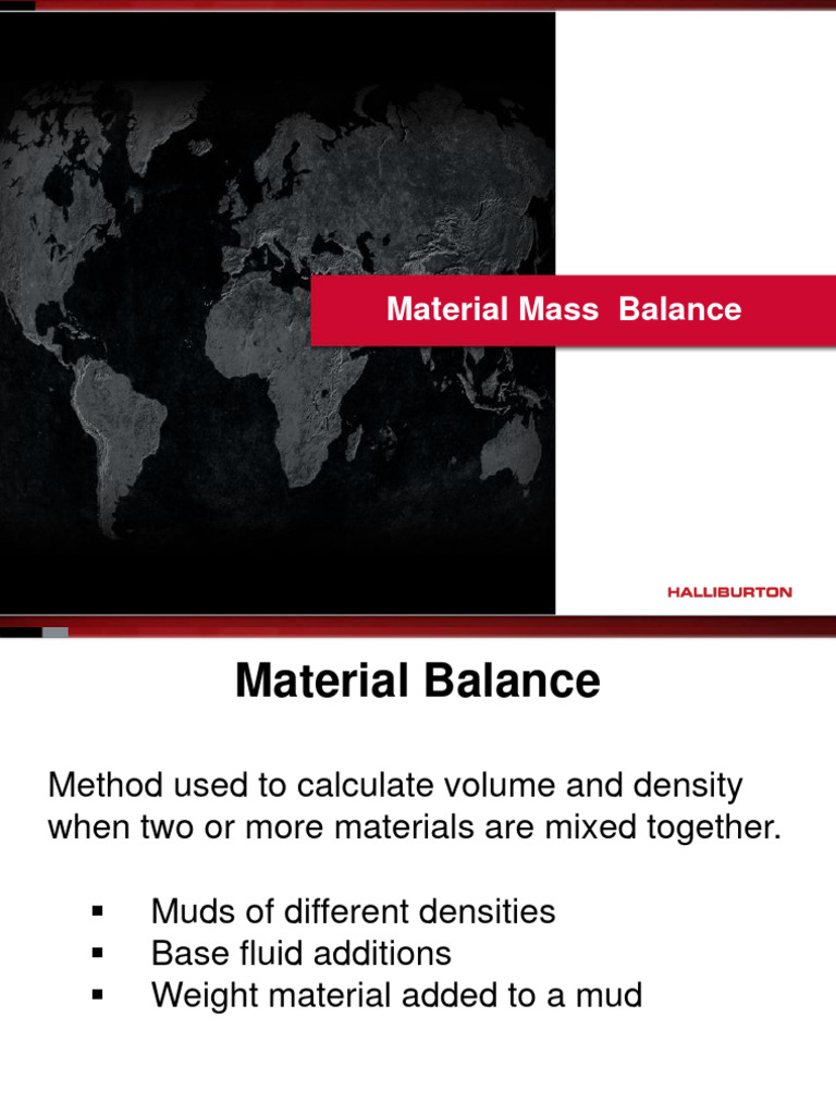 Material Balance Calculations Guide | PDF | Density | Barrel (Unit)