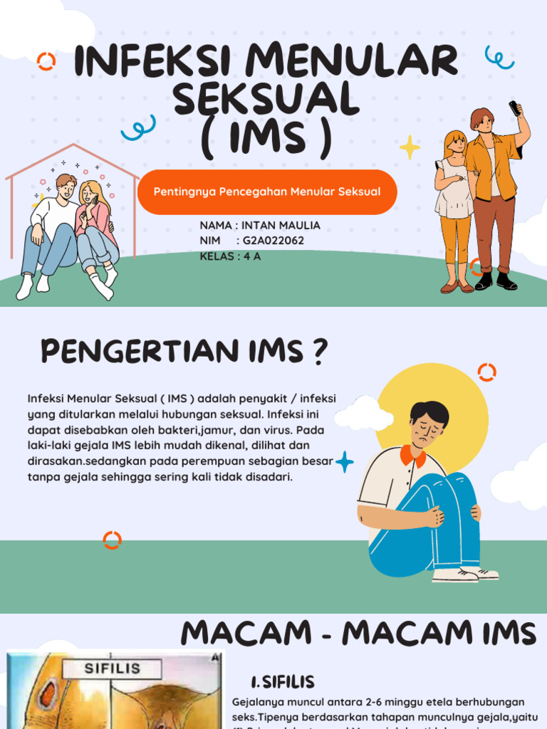 Biru Ilustrasi Lucu Kesehatan Mental Presentasi | PDF