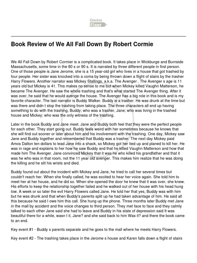 We All Fall Down: A Complex Review | PDF