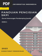Panduan Skpi 2022 | PDF