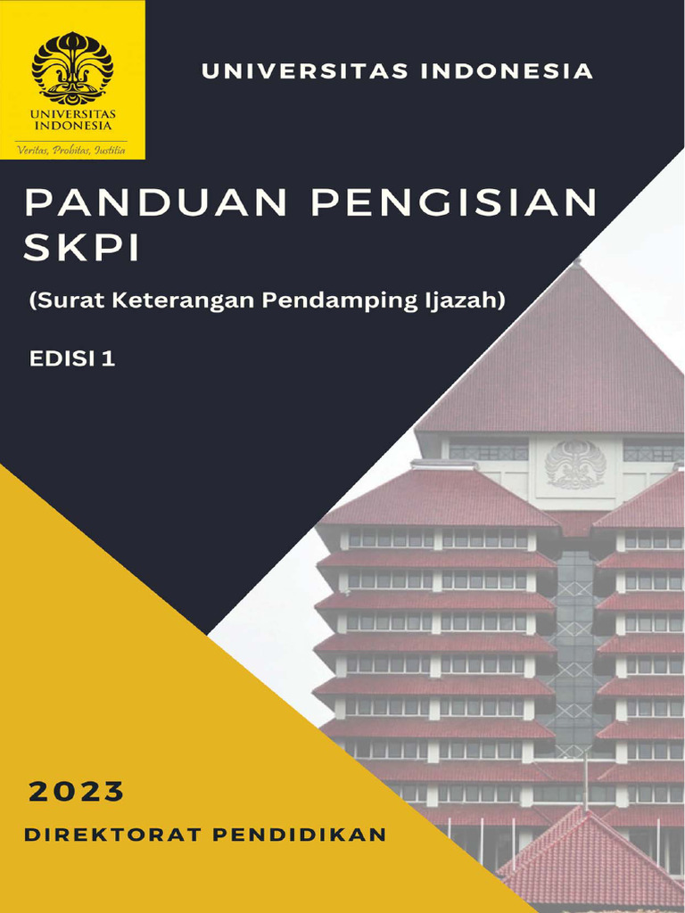 Panduan Pengisian SKPI UI Edisi 1 | PDF