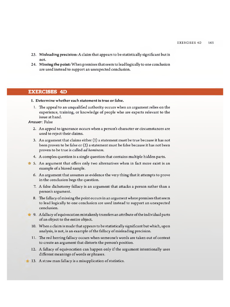 4D Logic | PDF | Fallacy | Argument