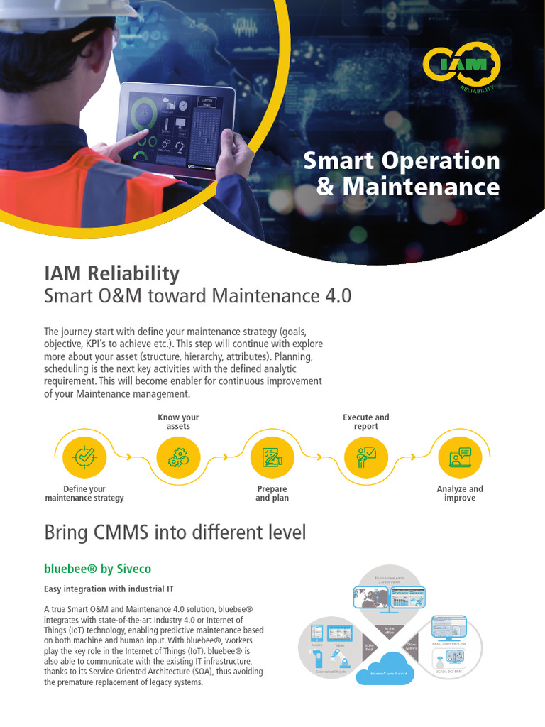 IAM - Smart O&M - Brochure | PDF | Internet Of Things | Computing