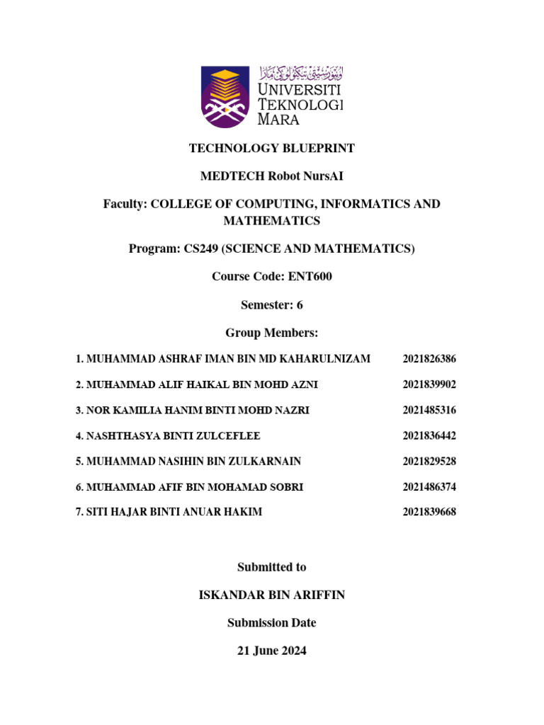 ABSTRACT - NPD VID PRESENTATION - GROUP 4 - CS2496A2 - MedTech by Robot NursAI | PDF | Health ...