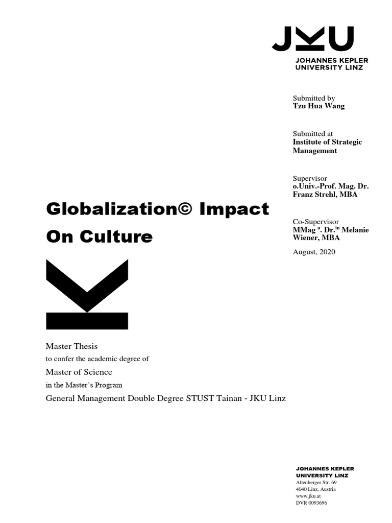 Globalization Impact On Culture | PDF | Globalization | Empire