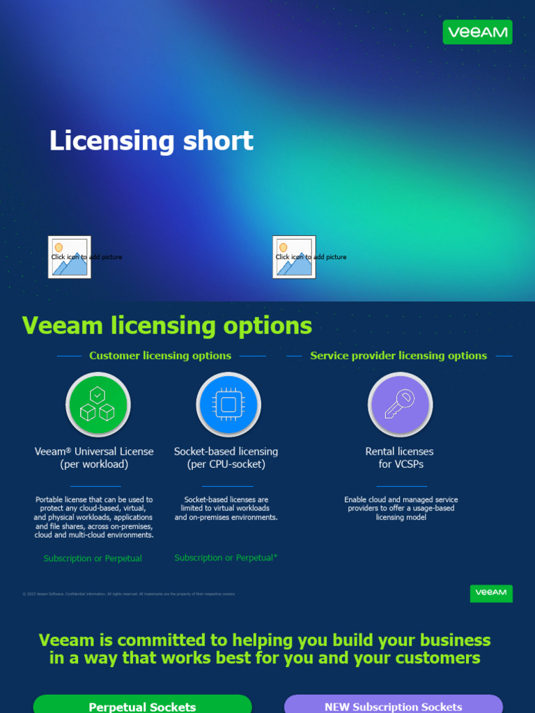 Veeam Licensing Short | PDF | Cloud Computing | Backup