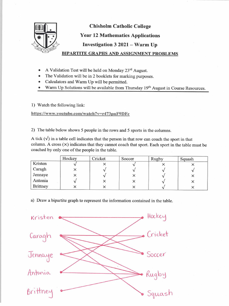 12APP INV 3 Warm Up Solutions | PDF | Computational Complexity Theory ...
