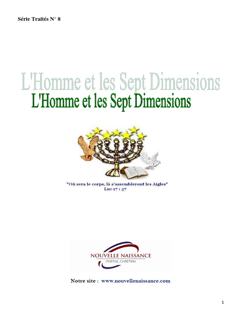 L'Homme et les Sept Dimensions | PDF | Âme | Dieu
