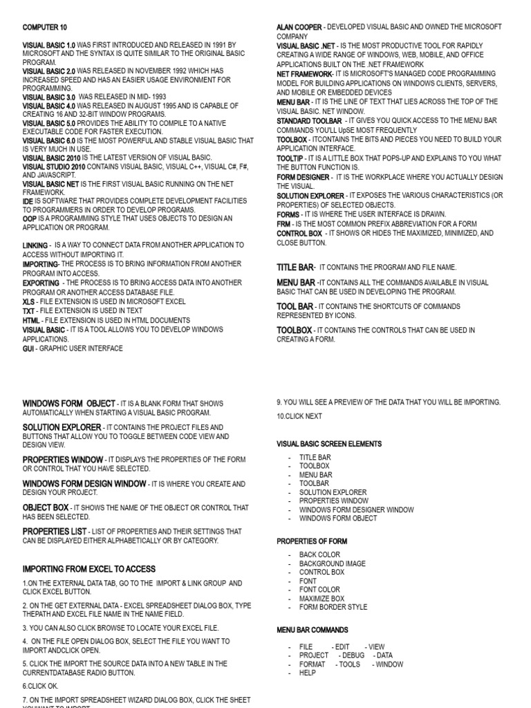Computer Download Free Pdf Window Computing Microsoft Excel 