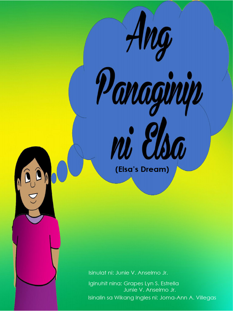 G2 - Ang Panaginip Ni Elsa | PDF