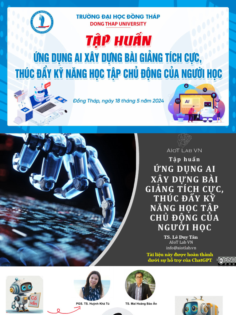 AIoT Lab VN - ChatGPT Cho Giáo D C | PDF
