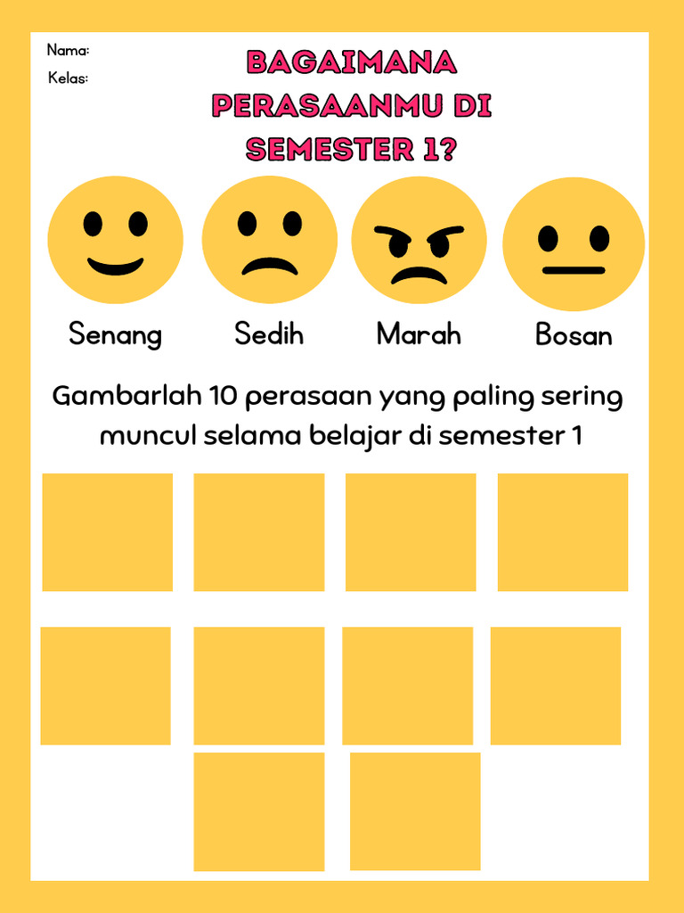 Refleksi Pembelajaran Semester 1 | PDF | Seni & Disiplin Bahasa