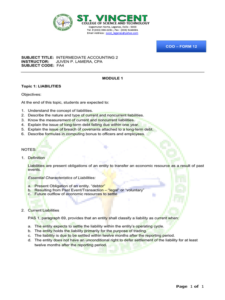 College of Science and Technology: Coo - Form 12 | PDF | Lease | Business
