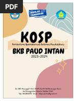 Dokumen KOSP PAUD | PDF