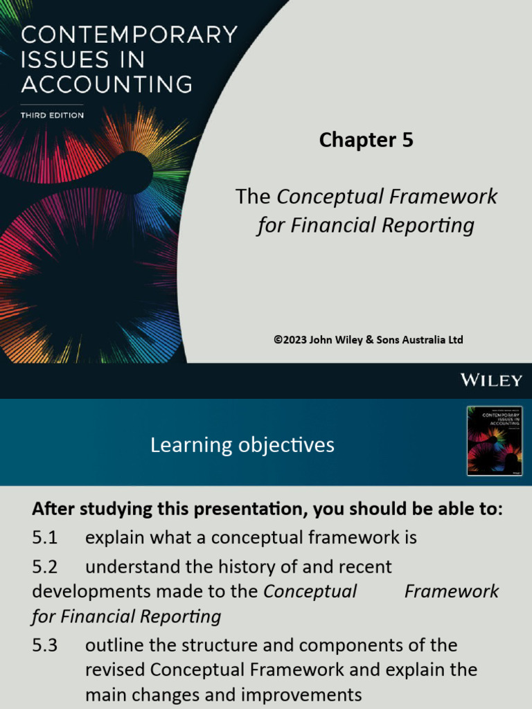 Conceptual Framework (Chap) and Accounting Regulation (Chap 2) | PDF ...