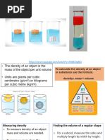 Densities of Solids, Liquids and Gases - Solids, Liquids and Gases ...
