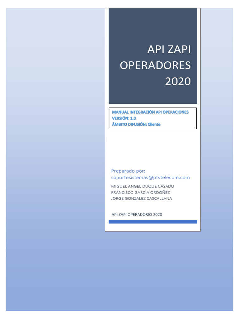 Api Zapi v2 | PDF | Red mundial | Internet y web
