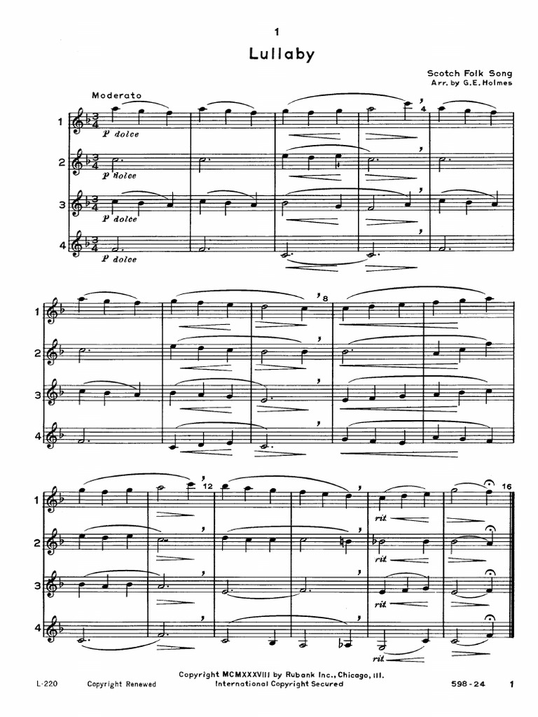 Holmes - Clarinet Symphony | PDF