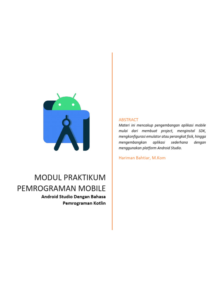 Modul Android Studio | PDF | Komputer