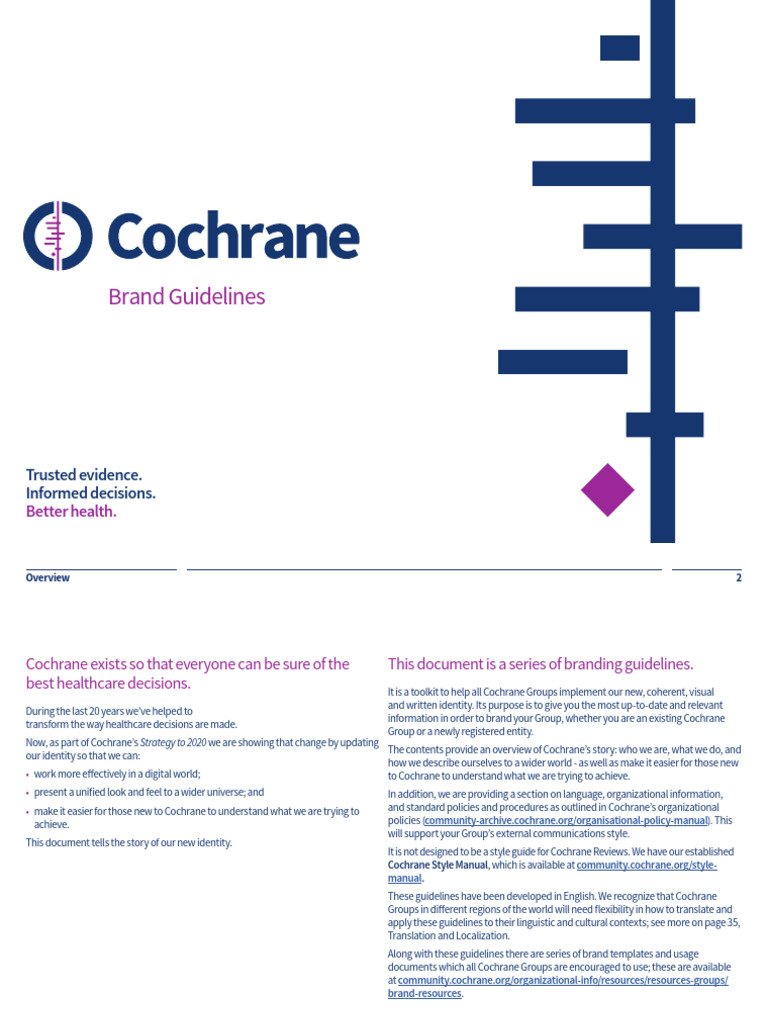 Cochrane Nov2018 | PDF | Systematic Review | Evidence Based Medicine