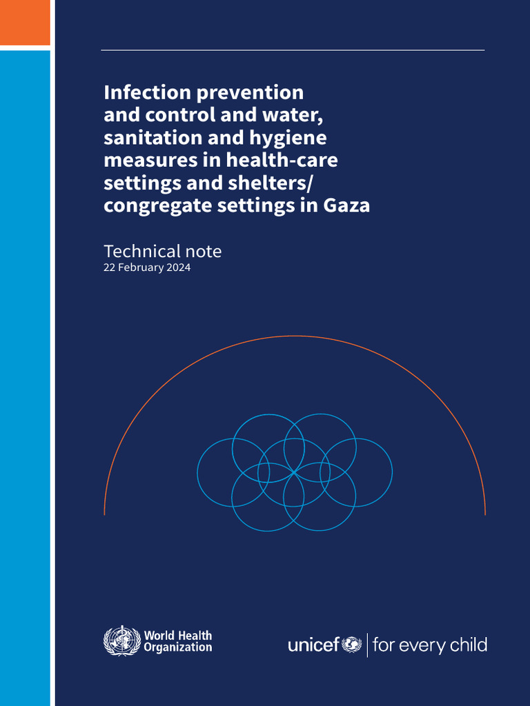 IPC and WASH Measures in Gaza | PDF | Hand Washing | Personal ...