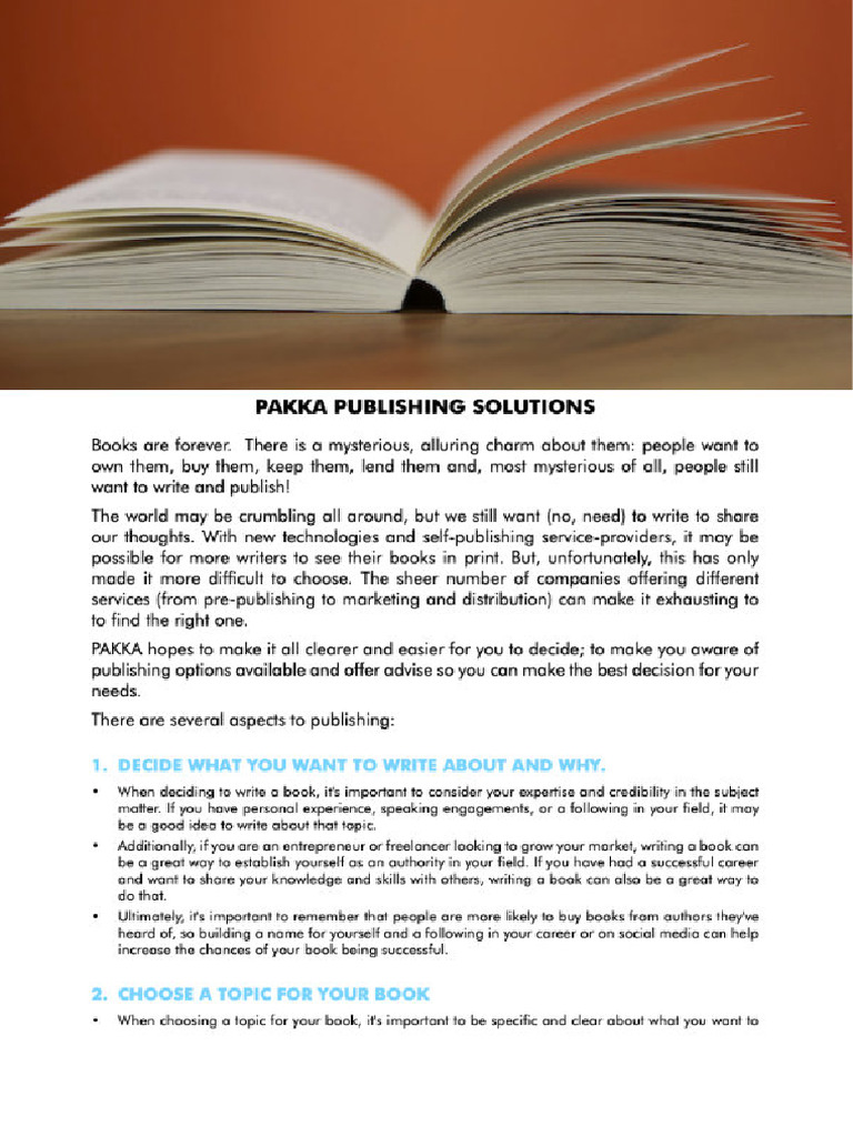 Pakka Publishing - Raman Krishnan | PDF | Copy Editing | Proofreading