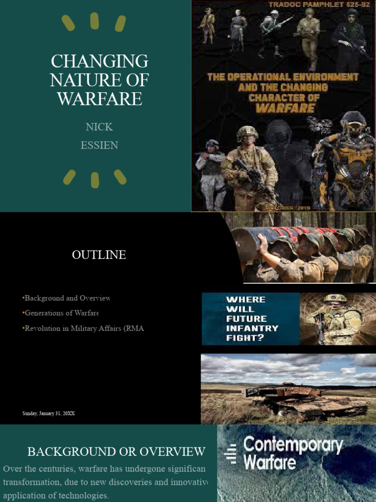 Changing Nature of Warfare | PDF | Nigeria | Military Tactics