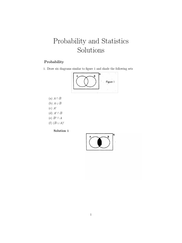 CQF P MP Ps Solutions | PDF | Probability Distribution | Mathematics
