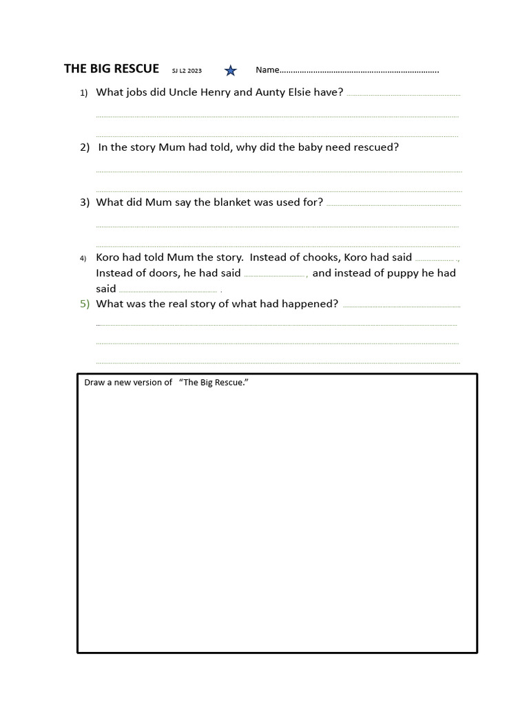 THE BIG RESCUE SJ L2 2023 | PDF