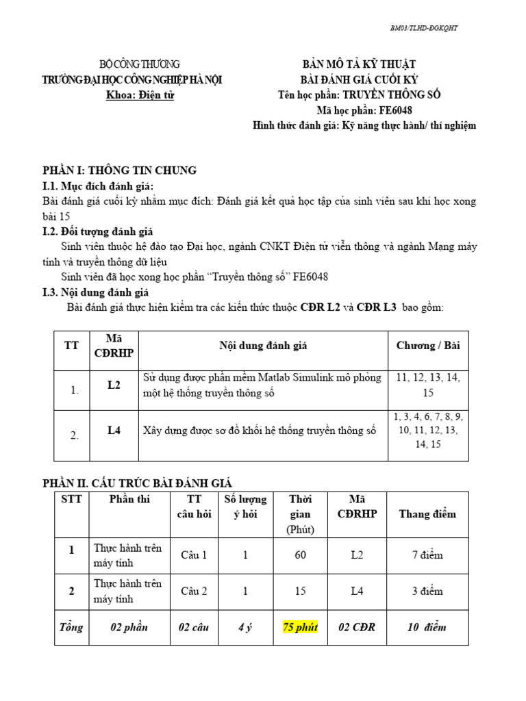 FE6048 - Truyenthongso - BM03 - Cuoiky - 2024 | PDF
