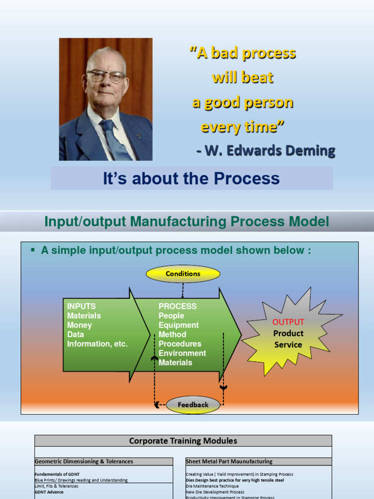 Manufacturing Process Improvement Guide | PDF | Lean Manufacturing ...