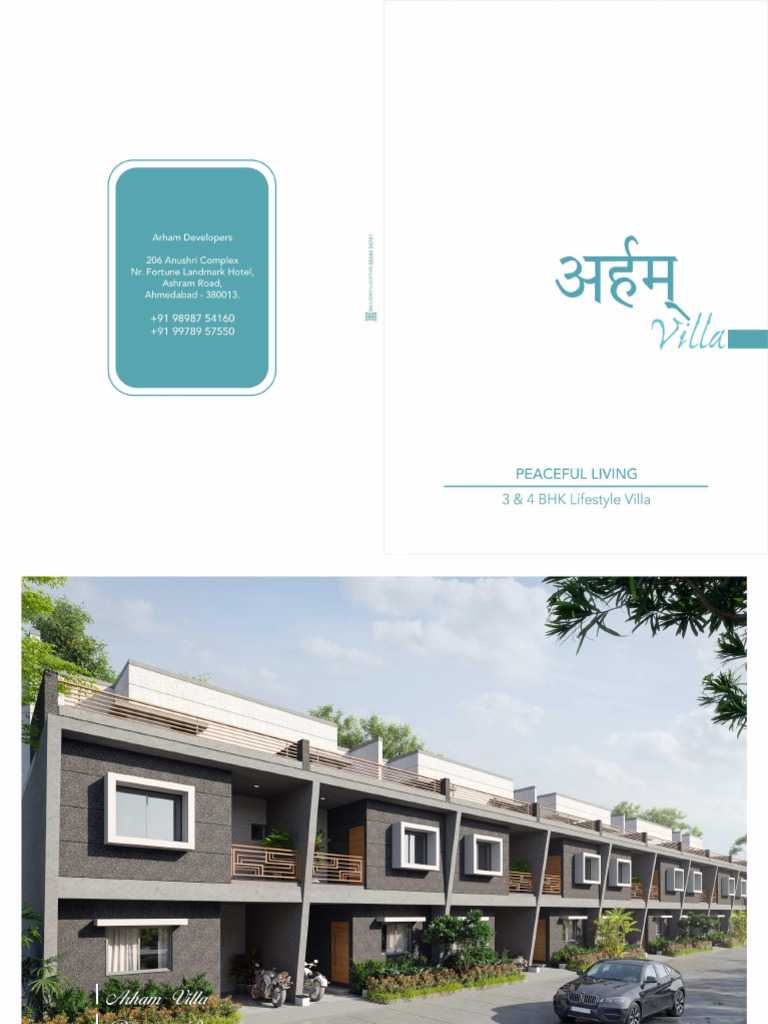 Arham Villa Brochure | PDF