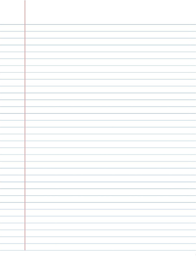 0502 Friday Lined Paper Printable.223994538 | PDF