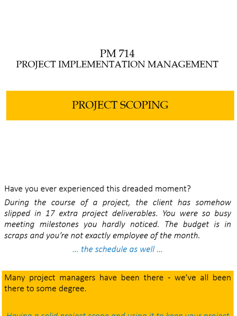 Project Implementation Management | PDF | Risk | Project Management