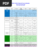 LCMS 2025 2026 Church Year Calendar Three Year Series A | PDF ...