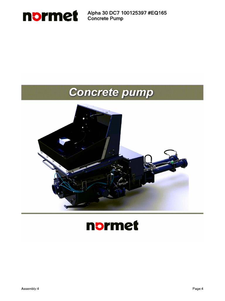 4 Concrete Pump Download Free Pdf Pump Valve