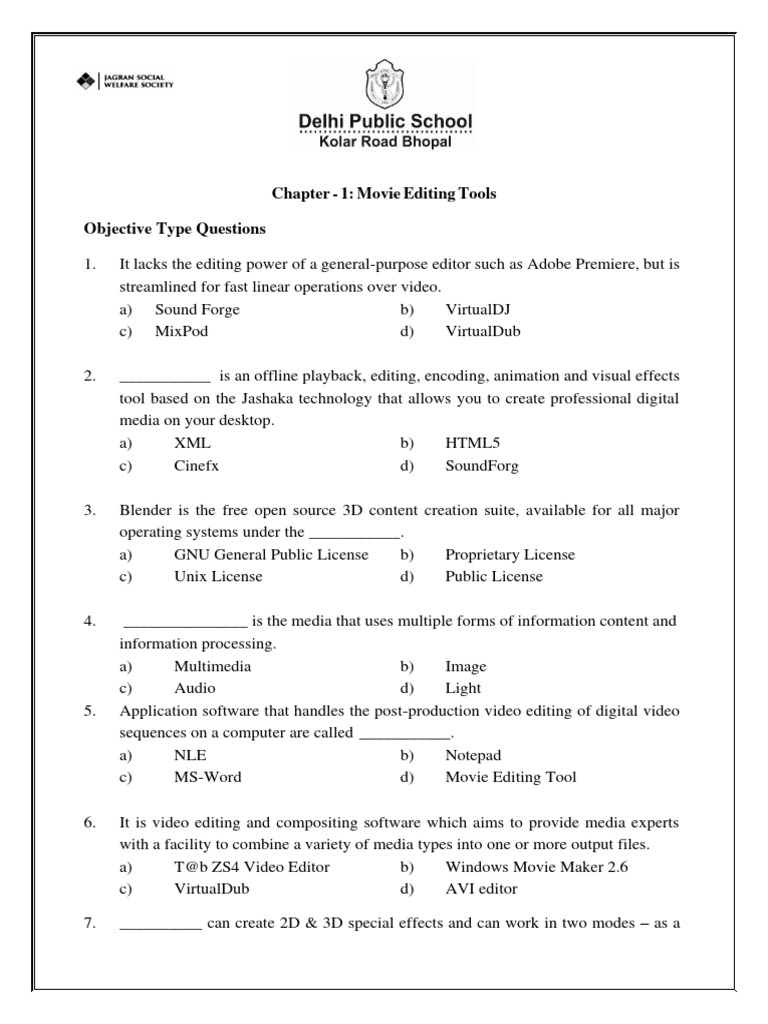 Essential Movie Editing Tools Overview | PDF | Editing | Film And Video ...