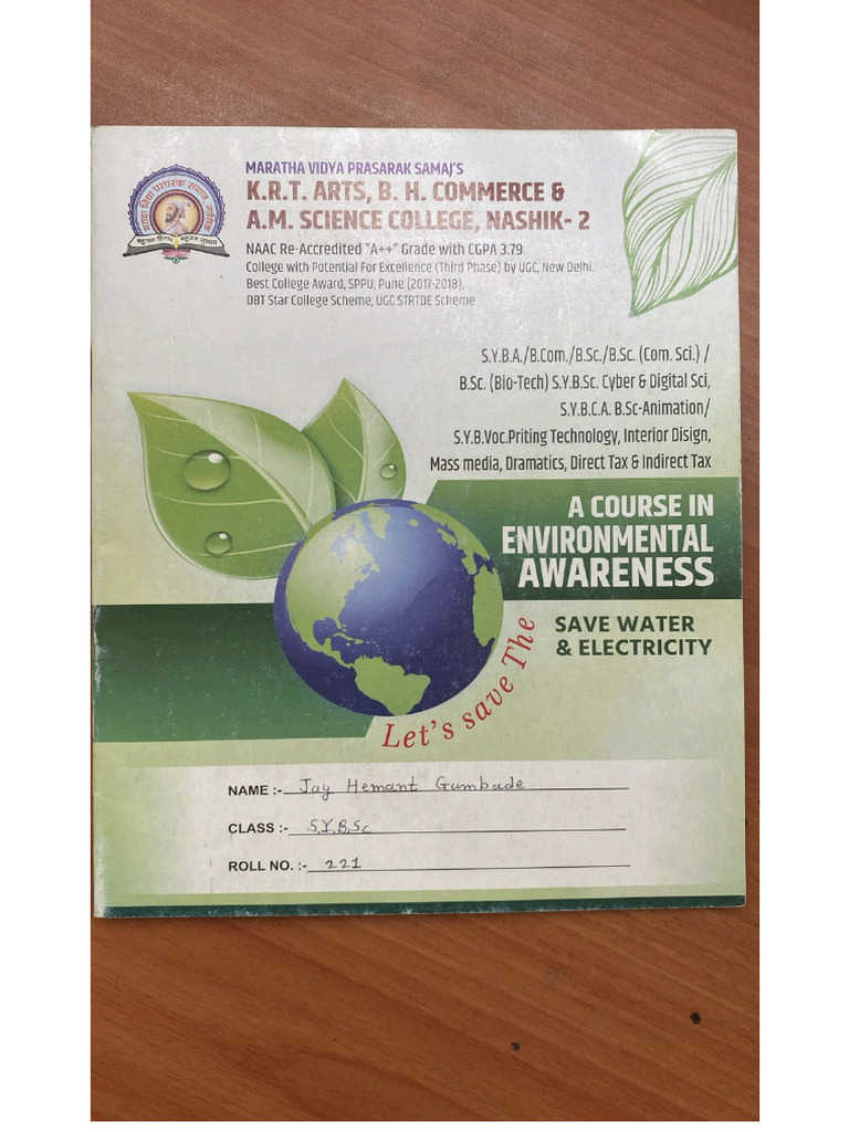 Environmental Awareness Project | PDF
