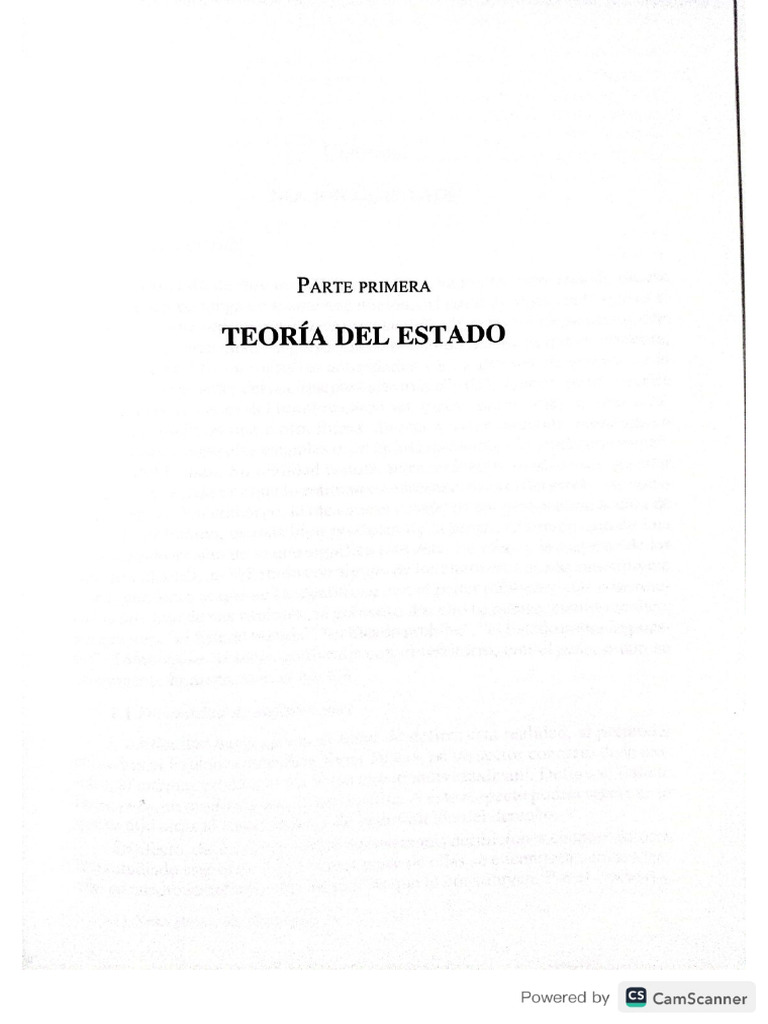 Teoria Estado | PDF