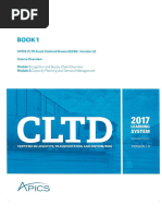 APICS CSCP - 2024 - Module 1 | PDF | Forecasting | Supply Chain